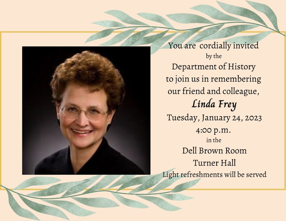 Linda Frey Memorial Gathering | University of Montana