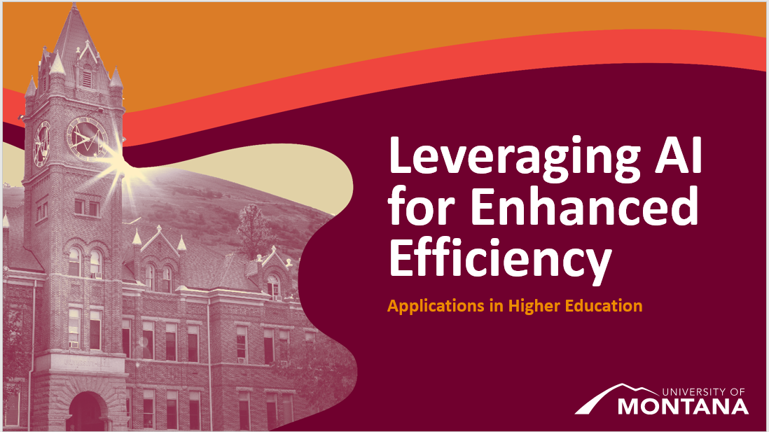 Workshops | University of Montana