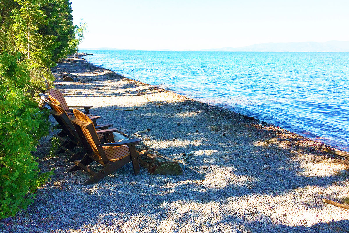 UM Bio Station Fights Shoreline Erosion with Innovative Gravel Beach ...