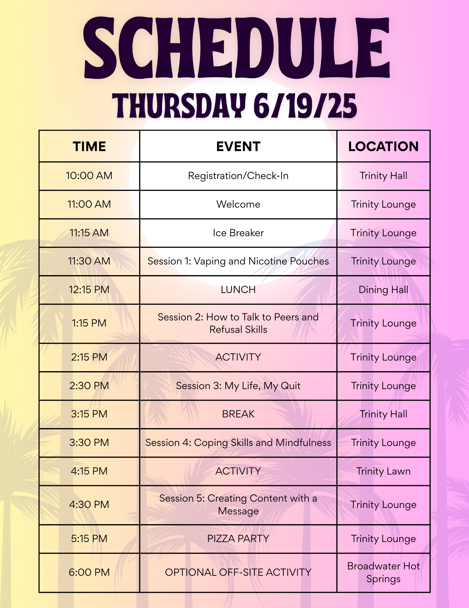 Agenda | University of Montana